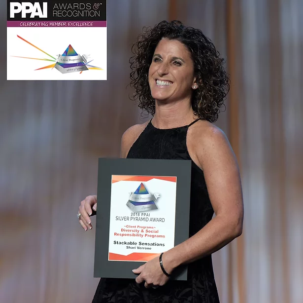 Stackable Sensations Honored to Receive PPAI Silver Pyramid Award for Excellence In Promotional ...
